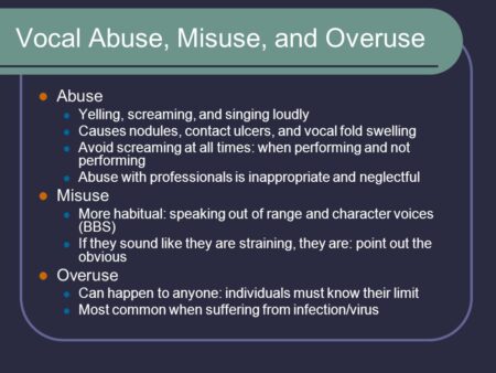 Vocal Hygine and Health Tips for a Powerful Vocie