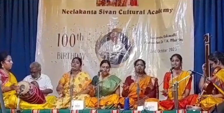 T.K. Murthy: Celebrating a Century of Rhythmic Mastery